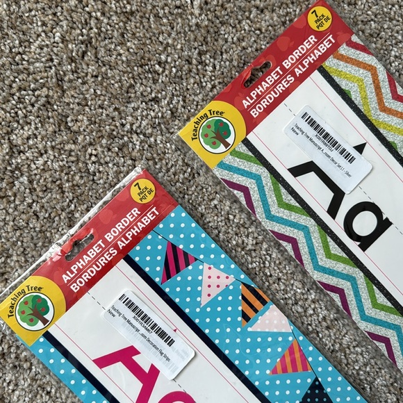 Office | Alphabet Boarders Word Strips And Name Tags | Poshmark